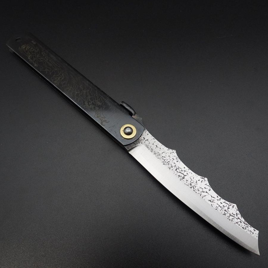 Ryubu-Dragon Black Higonokami Aogami 120mm – MUSASHI Wholesale